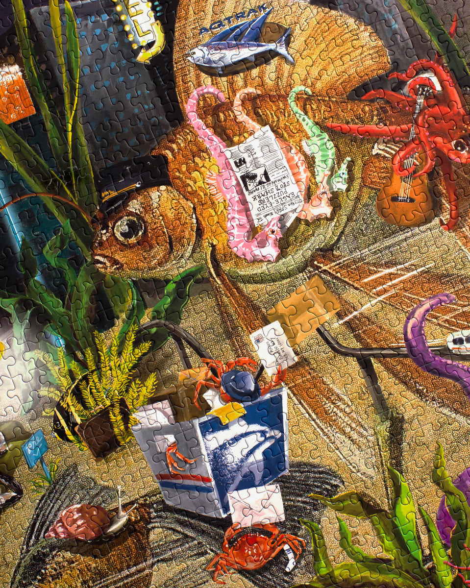 Ocean Commotion – 1,000 pieces – Different Puzzles